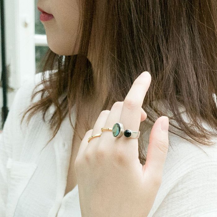 Double Stone Ring - 감도 깊은 취향 셀렉트샵 29CM