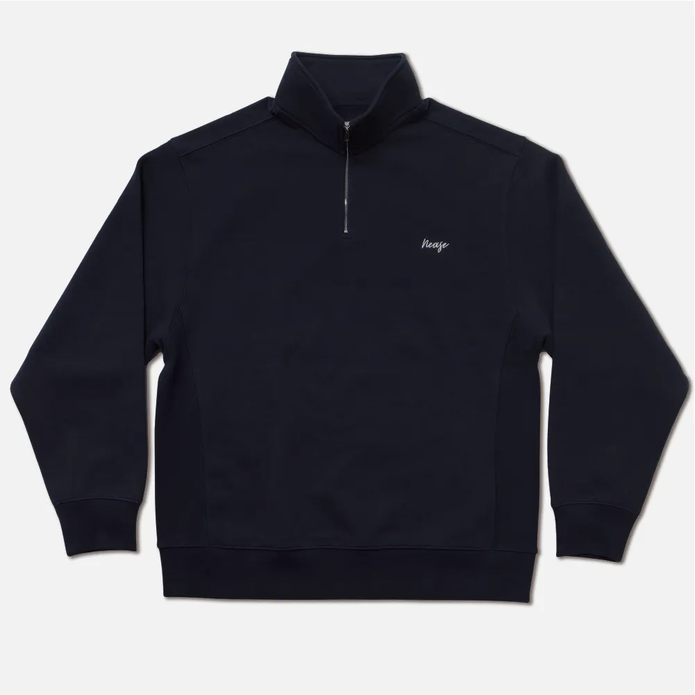 NEASE basic logo half-zip sweatshirt - 감도 깊은 취향 셀렉트샵 29CM