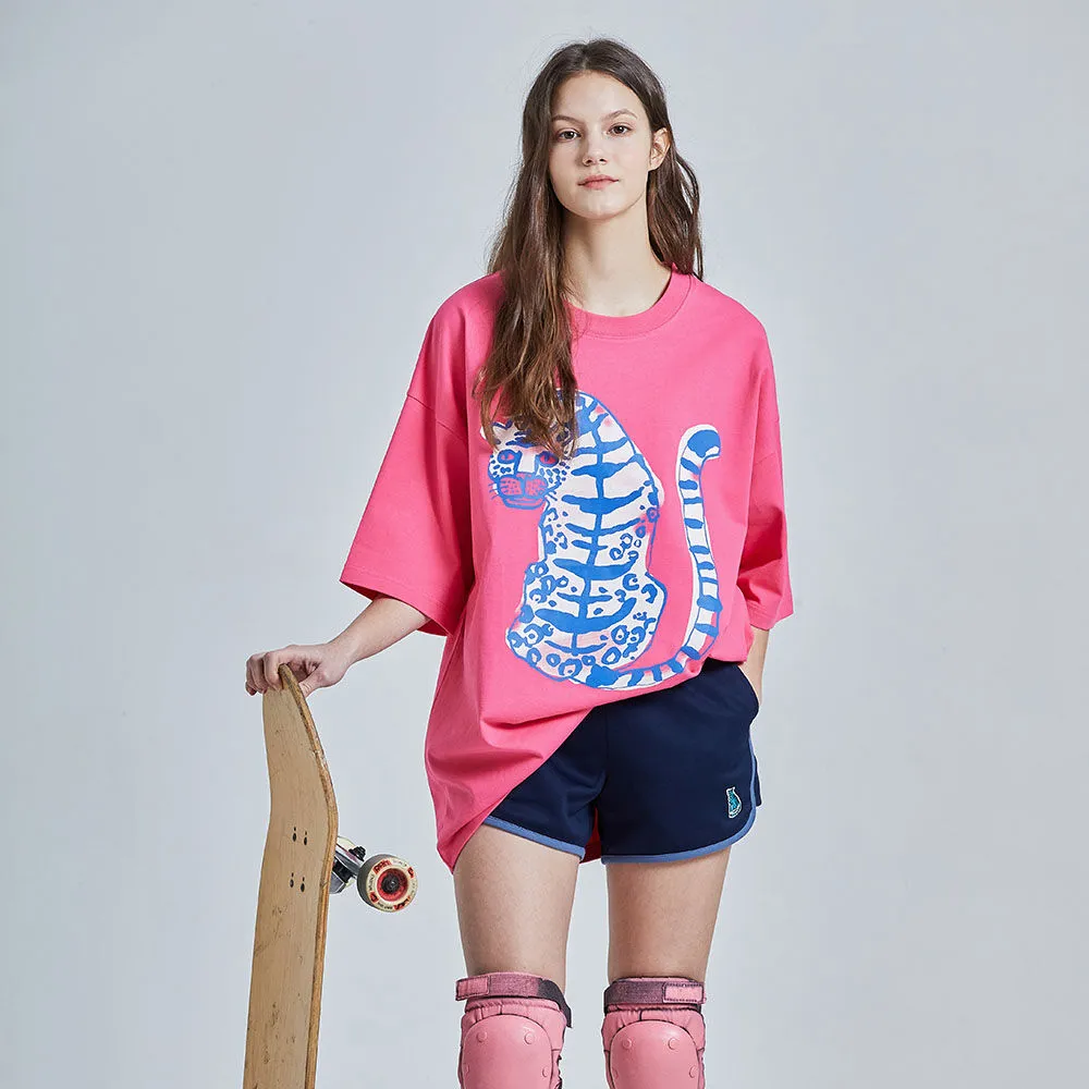 MY PET TIGER SHORT SLEEVED T-SHIRT _ PINK - 감도 깊은 취향 셀렉트샵 29CM