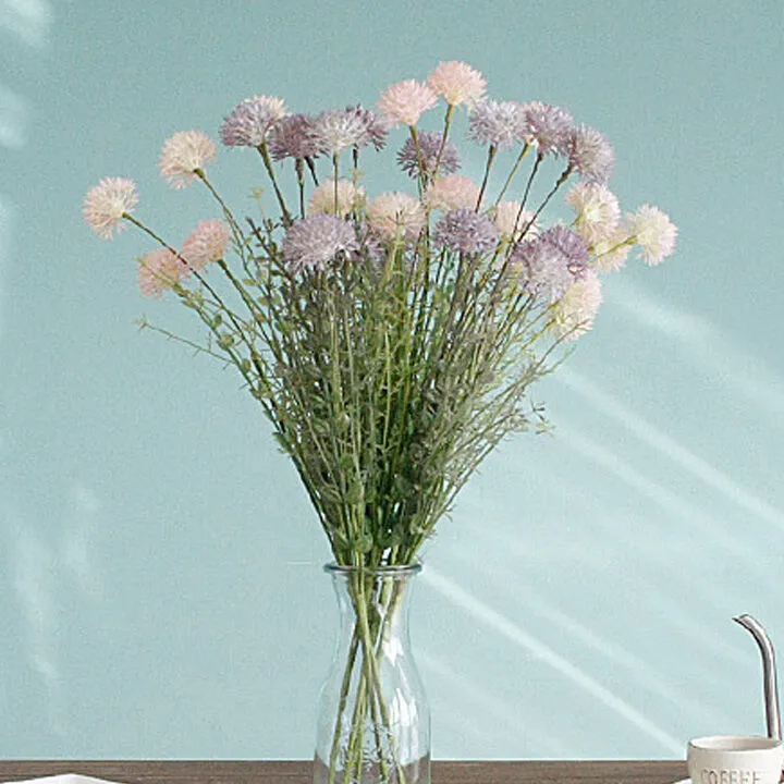 폼폼 국화 믹스 가지 조화 1P (2colors) - 감도 깊은 취향 셀렉트샵 29CM