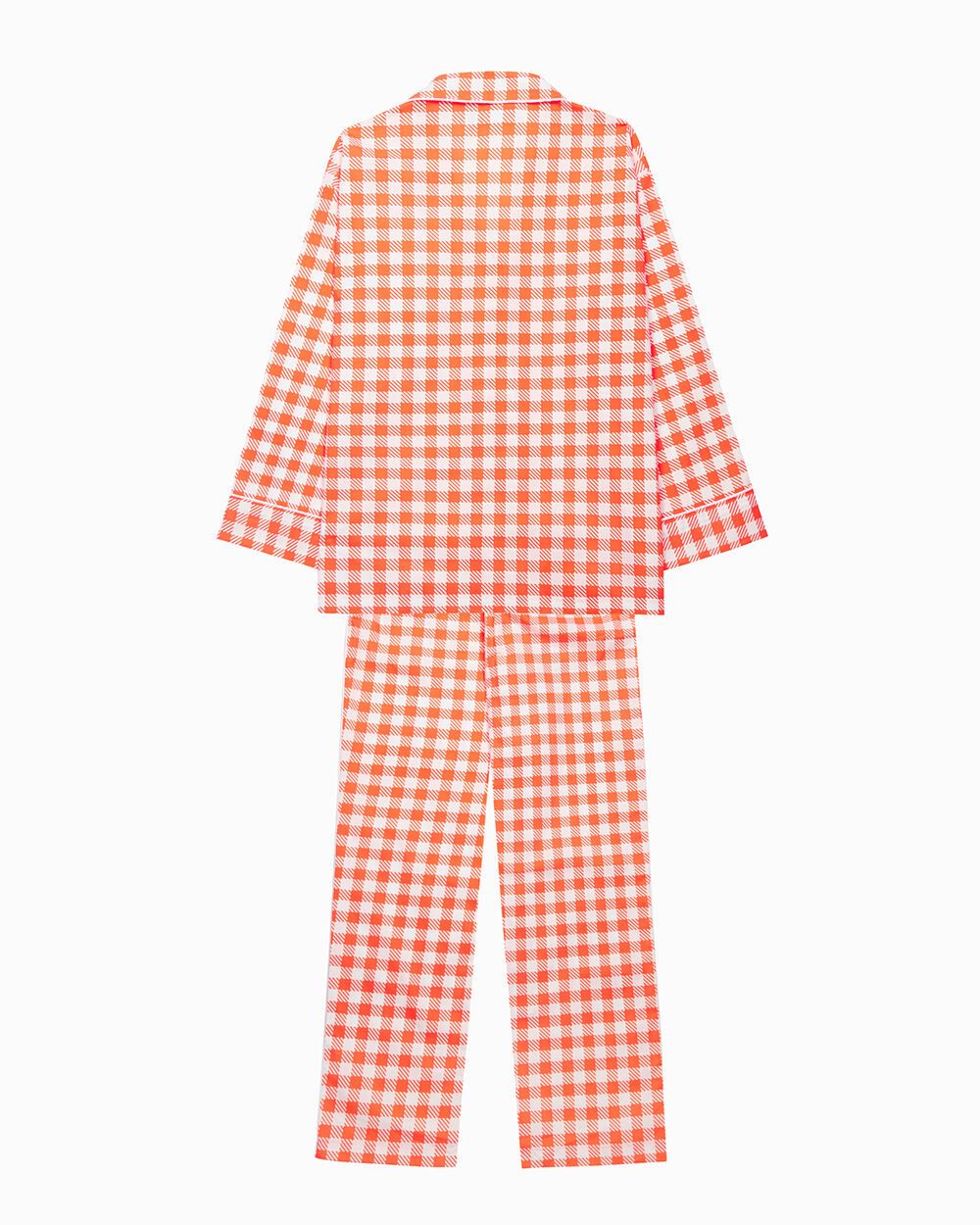 Cheeky Check Pajama Set (Juicy Orange) - 감도 깊은 취향 셀렉트샵 29CM