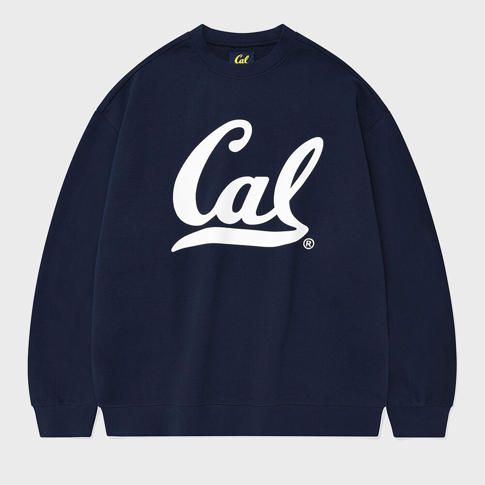 CAL SYMBOL CREWNECK KS [NAVY] - 감도 깊은 취향 셀렉트샵 29CM