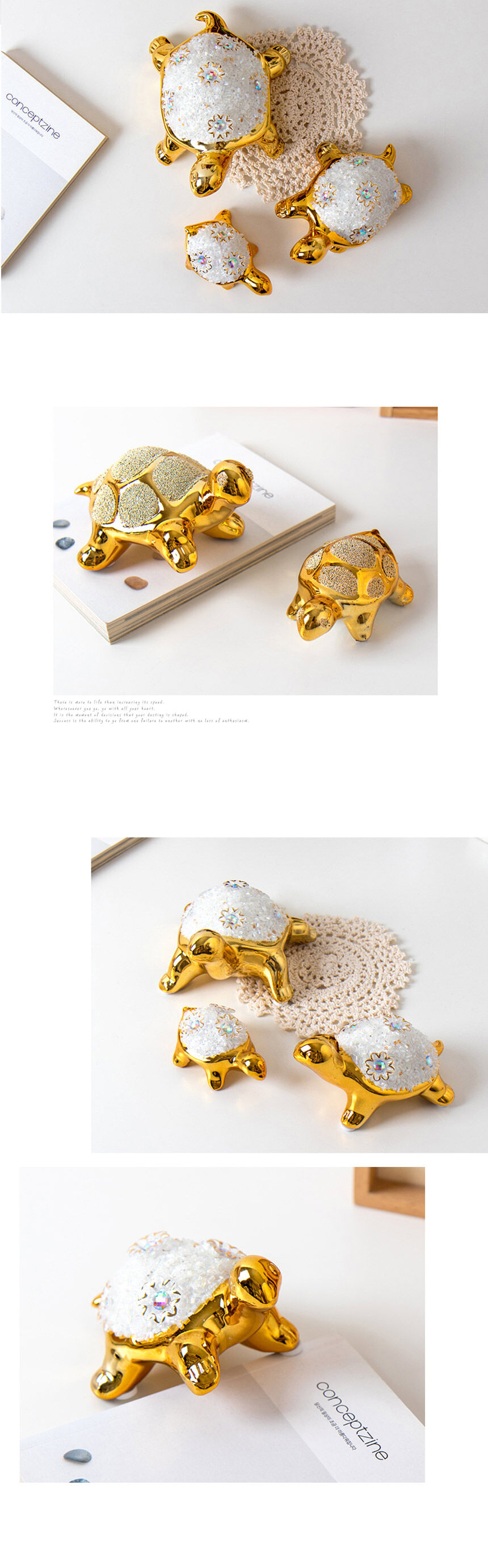 황금 거북이 3개 세트 (2type) - 감도 깊은 취향 셀렉트샵 29CM
