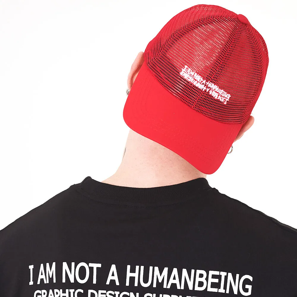 LOGO MESH CAP - RED - 감도 깊은 취향 셀렉트샵 29CM