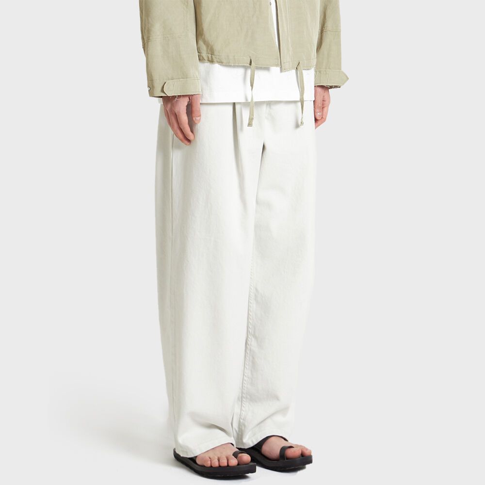 Structured Wide Denim Pants Light Grey - 감도 깊은 취향 셀렉트샵 29CM