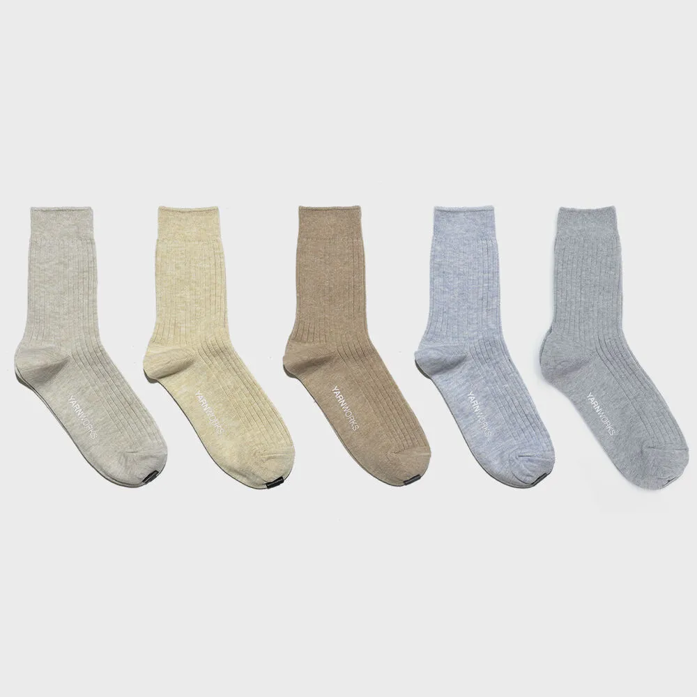 [라이트 멜란지 5pack] work#0-middle - 감도 깊은 취향 셀렉트샵 29CM