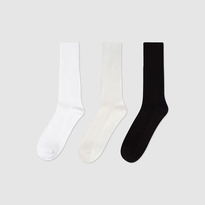 [6PACK] 1507 클래식 트라우져 삭스 - 화이트/블랙/스노우 화이트 - 감도 깊은 취향 셀렉트샵 29CM