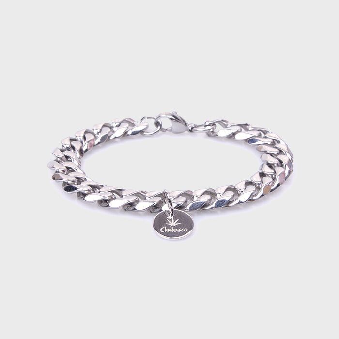STAINLESS STEEL BRACELET WIDE CHAIN FOR WOMEN SSBW08 - 감도 깊은 취향 셀렉트샵 29CM