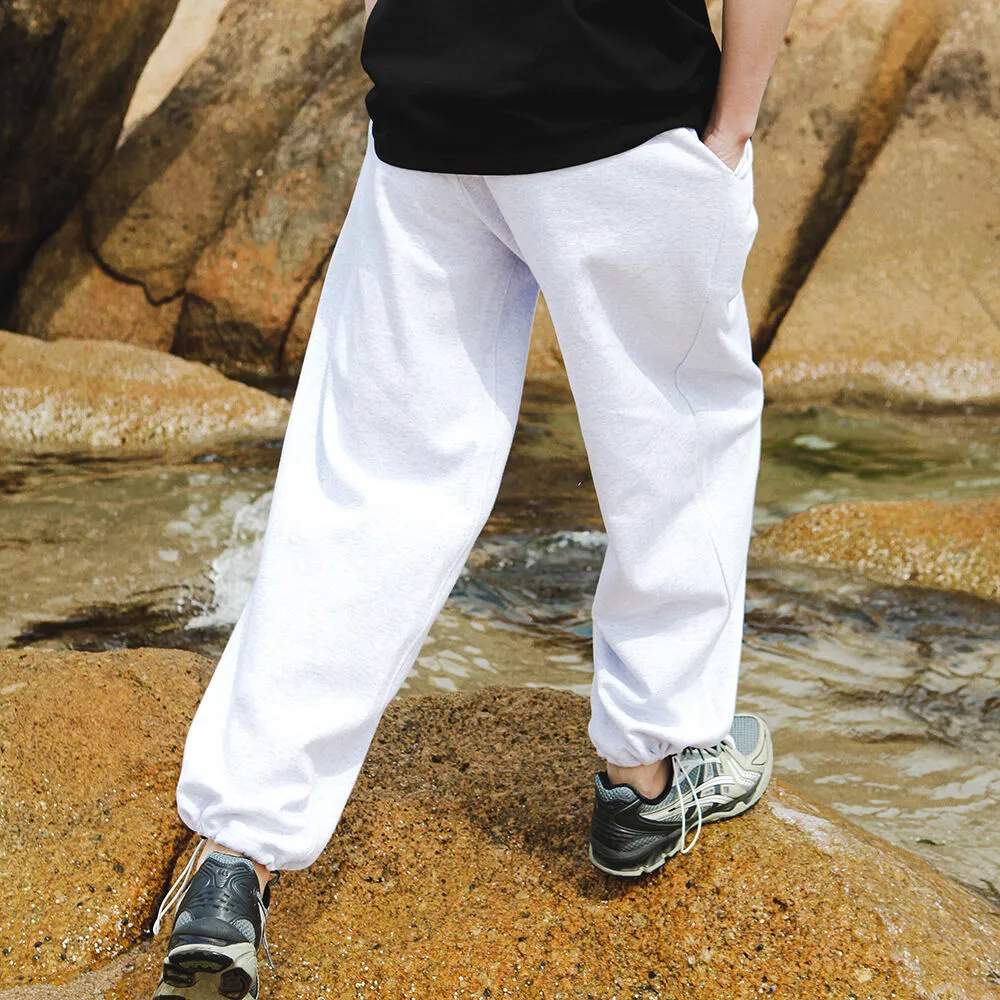 Front One Tuck String Sweat Pants [White Grey] - 감도 깊은 취향 셀렉트샵 29CM