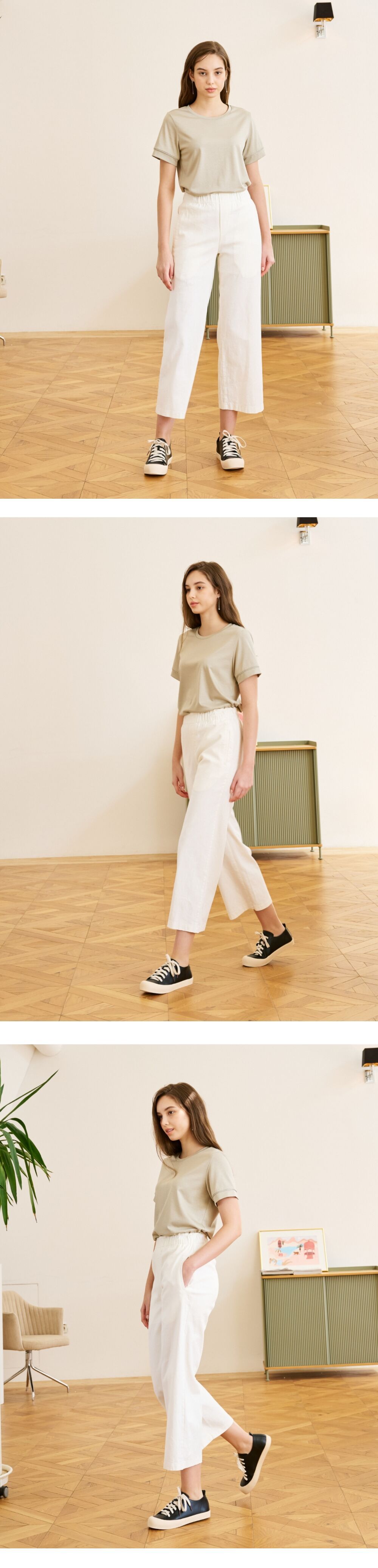 Linen Wide Bending Pants_Ivory - 감도 깊은 취향 셀렉트샵 29CM