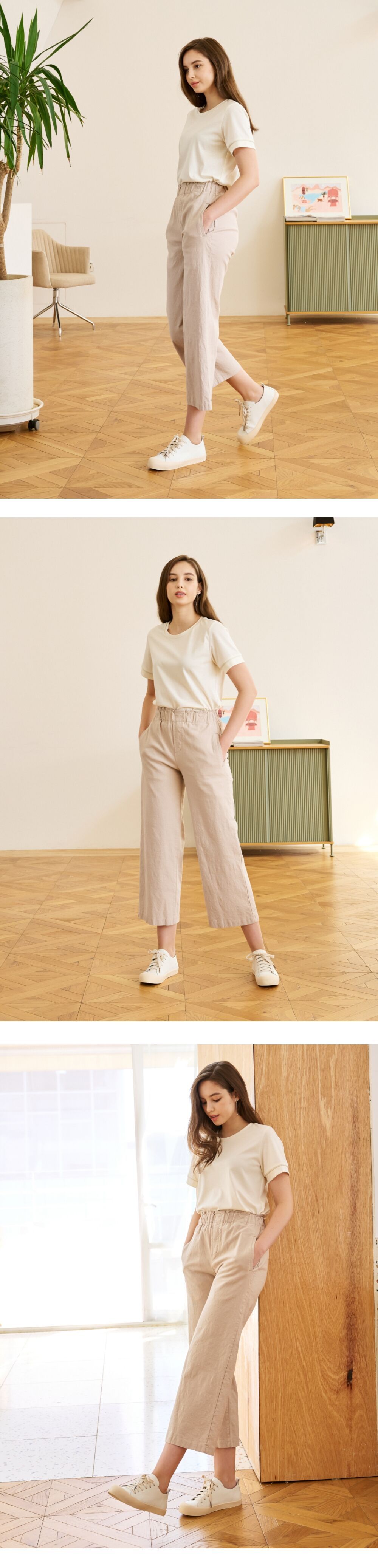 Linen Wide Bending Pants_Ivory - 감도 깊은 취향 셀렉트샵 29CM
