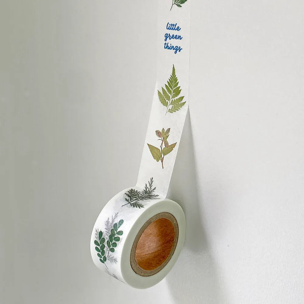 LITTLE GREEN THINGS 압화 마스킹테이프 (폭 20mm) - 감도 깊은 취향 셀렉트샵 29CM