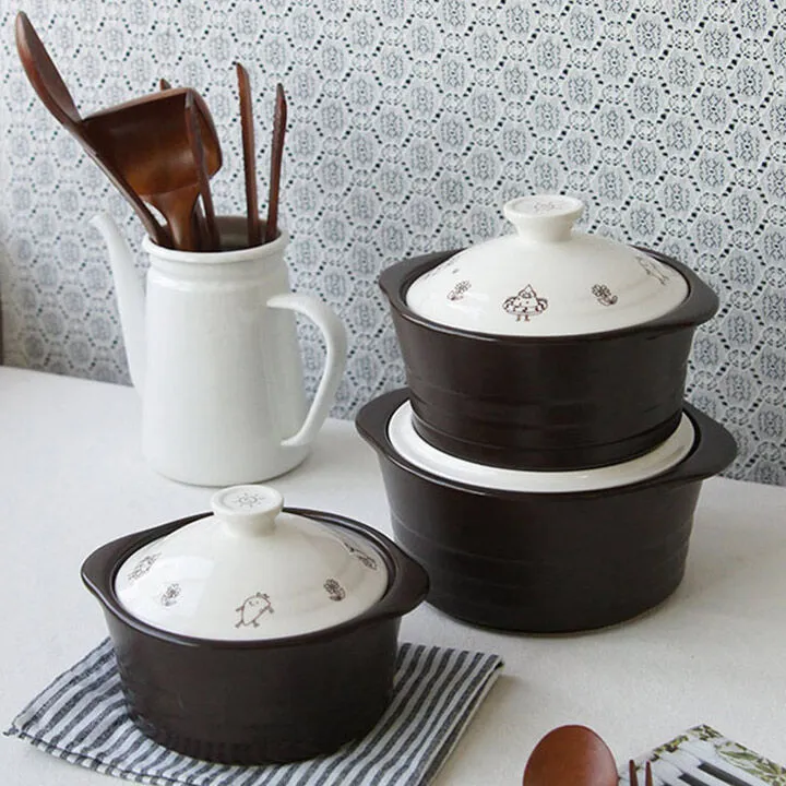 캐릭터 뚝배기 (3type) - 감도 깊은 취향 셀렉트샵 29CM