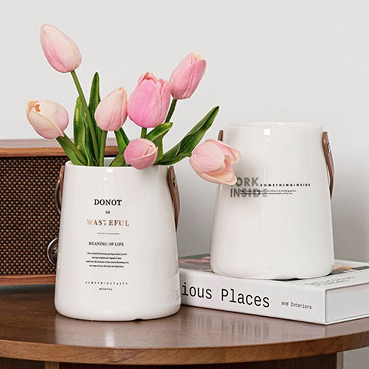 푸코 레터링 가죽핸들 수저통 1P (2type) - 감도 깊은 취향 셀렉트샵 29CM