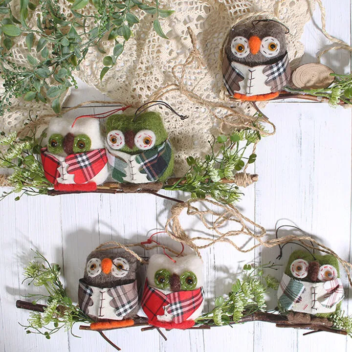 큐트 펠트 부엉이 가랜드 (3type) - 감도 깊은 취향 셀렉트샵 29CM