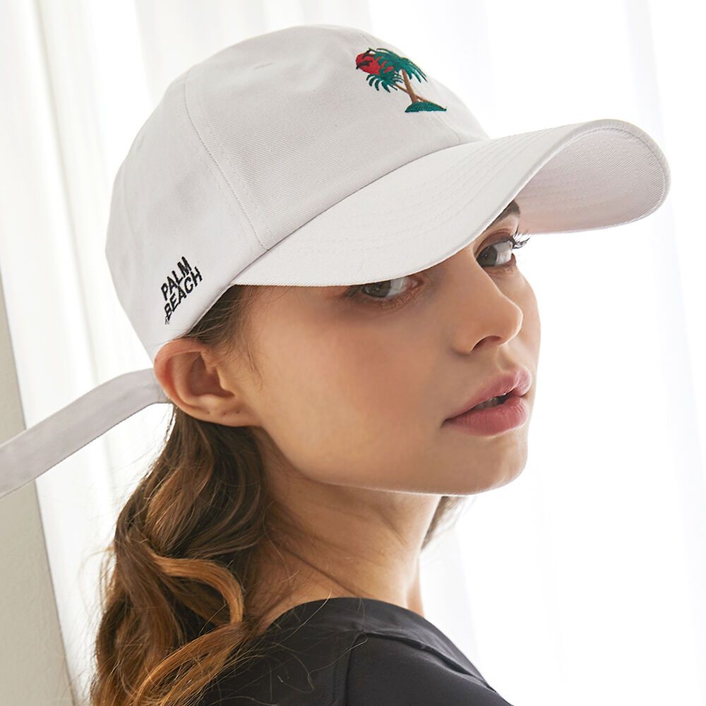 [unisex]21 PALM BEACH WHITE BALL CAP - 감도 깊은 취향 셀렉트샵 29CM
