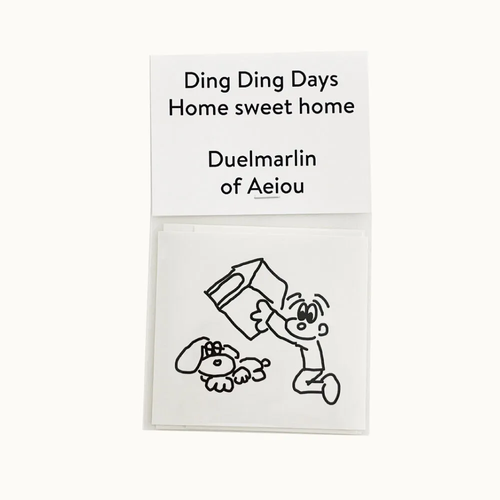 Ding Ding Days Sticker Home sweet home 6 set - 감도 깊은 취향 셀렉트샵 29CM