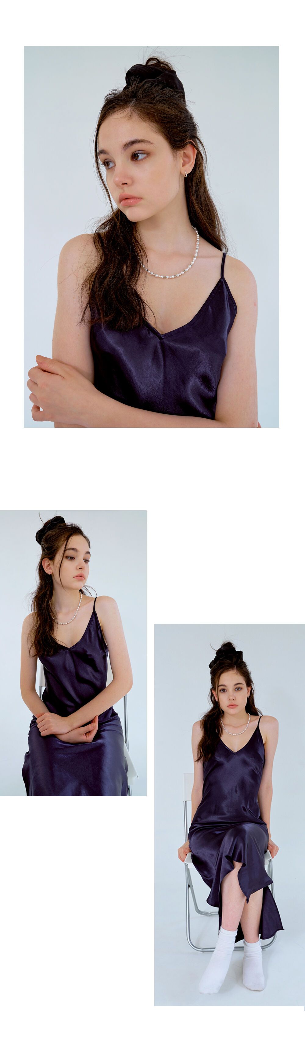 silver balls x pearls necklace - 감도 깊은 취향 셀렉트샵 29CM