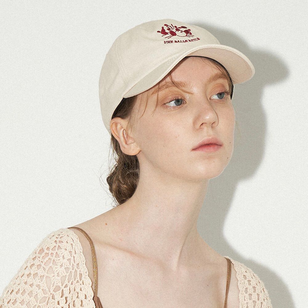 bowl cap (Beige red) - 감도 깊은 취향 셀렉트샵 29CM