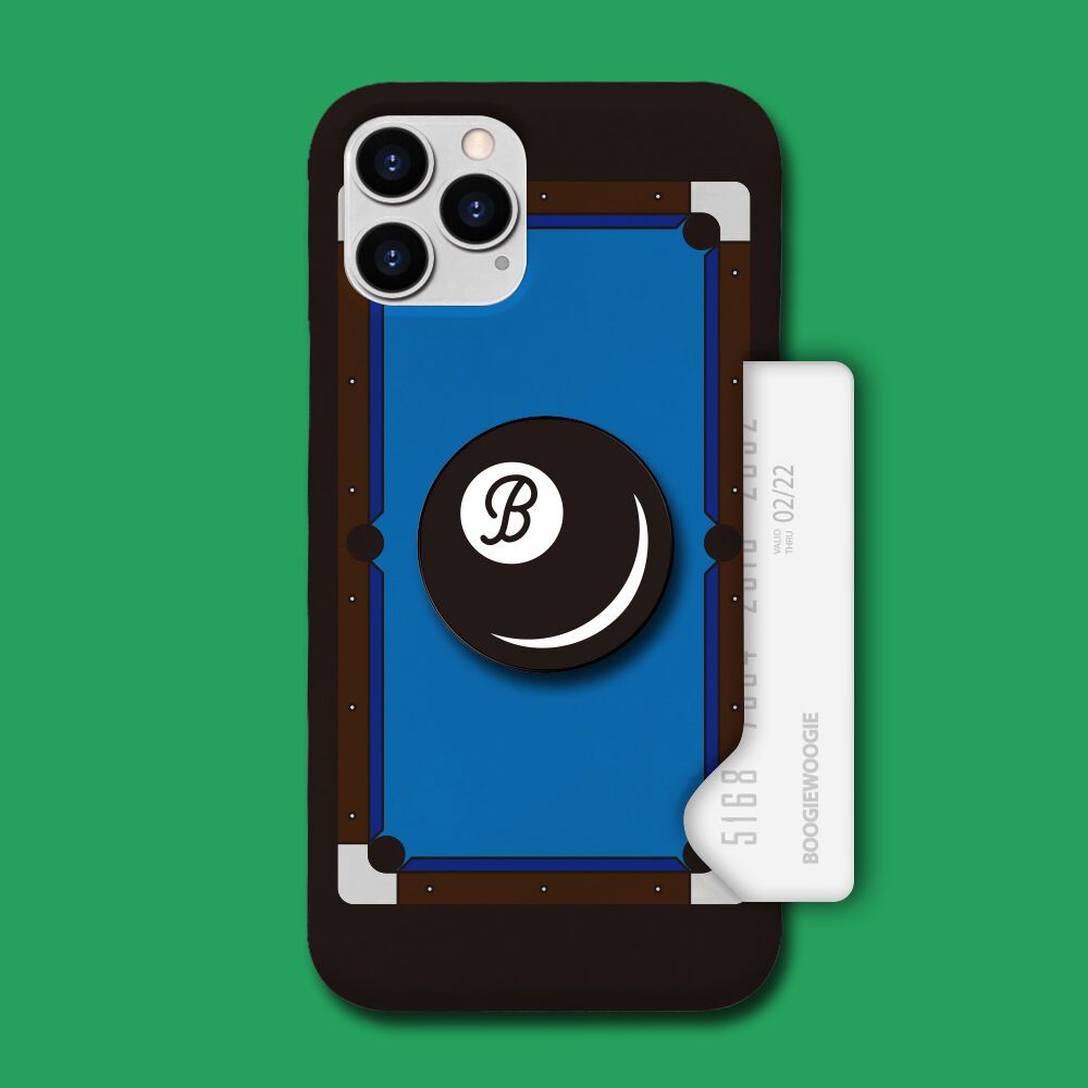 슬림카드 케이스 - 포켓볼 블랙(Pocketball Black) - 감도 깊은 취향 셀렉트샵 29CM