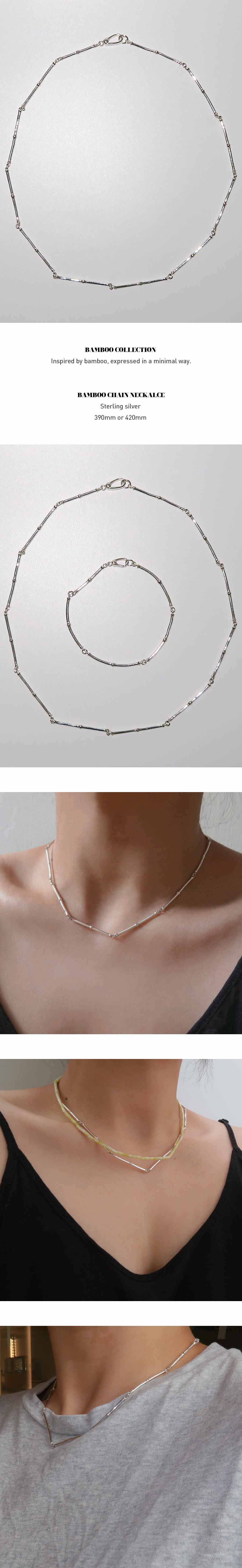 BAMBOO CHAIN NECKLACE - 감도 깊은 취향 셀렉트샵 29CM