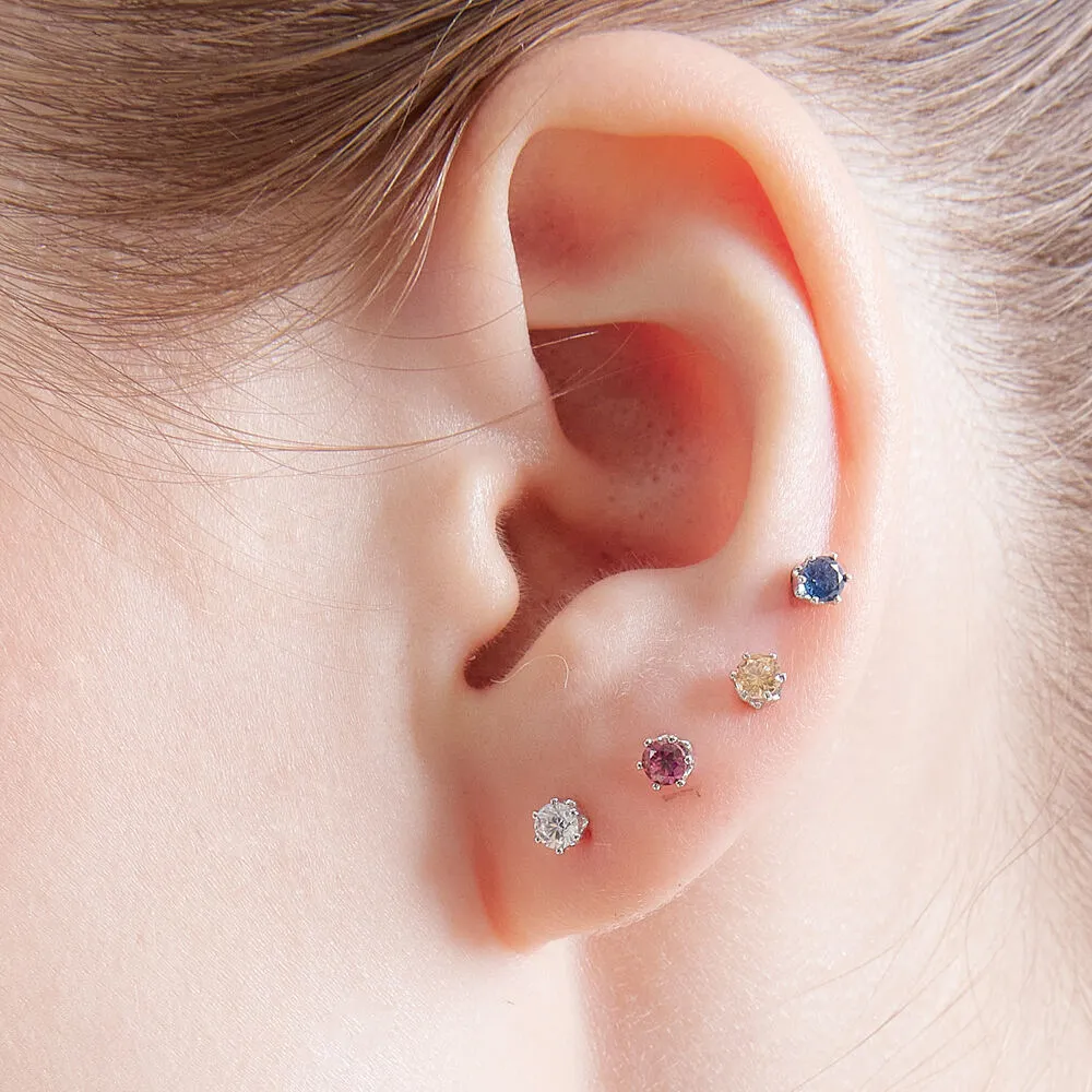 [SILVER] CZ CROWN SETTING E (4 COLRS) - 감도 깊은 취향 셀렉트샵 29CM