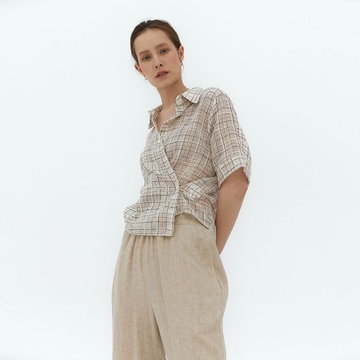 Netting shirts (ivory) - 감도 깊은 취향 셀렉트샵 29CM