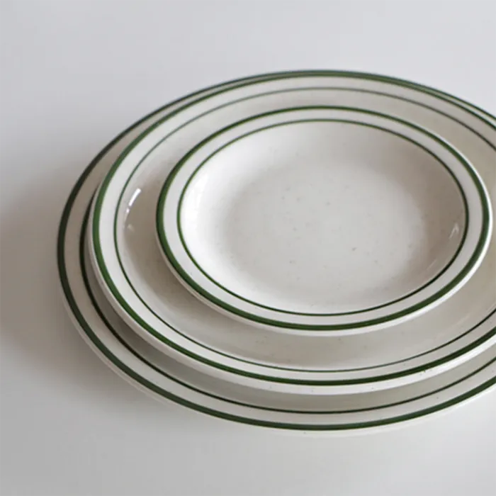 [TUXTON] 턱스톤 에메랄드 원형 플레이트 3size - 감도 깊은 취향 셀렉트샵 29CM