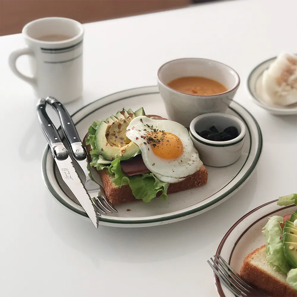 [TUXTON] 턱스톤 에메랄드 오발 플레이트 3size - 감도 깊은 취향 셀렉트샵 29CM