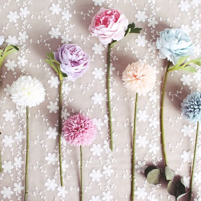 작약 폼폼 가지 조화 1p(8type) - 감도 깊은 취향 셀렉트샵 29CM