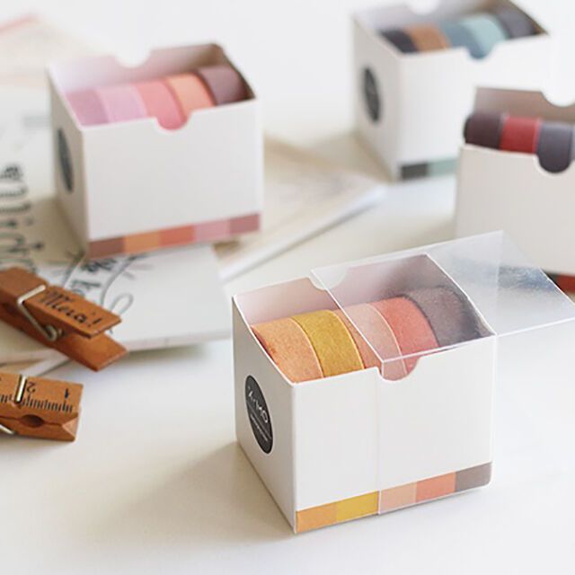 파스텔컬러 마스킹 테이프 5p set(5color) - 감도 깊은 취향 셀렉트샵 29CM