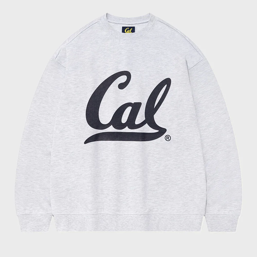 CAL SYMBOL CREWNECK KA [LIGHT GRAY] - 감도 깊은 취향 셀렉트샵 29CM
