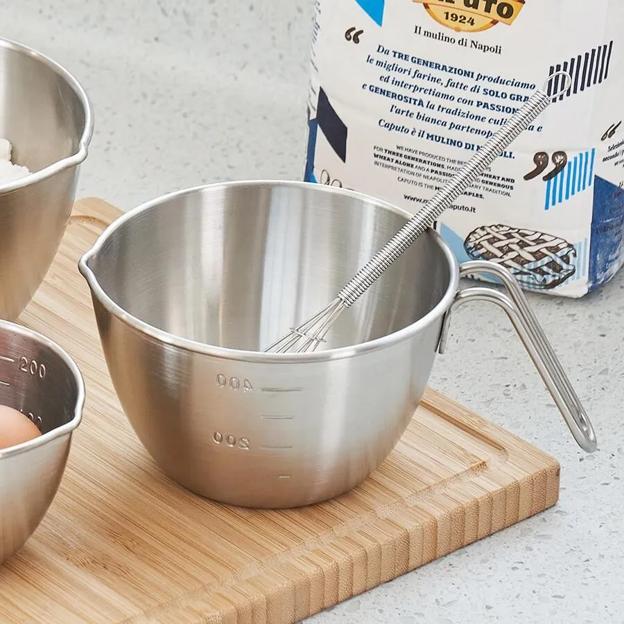 국내 제작 304 스텐 손잡이 믹싱 계량컵 500ml - 감도 깊은 취향 셀렉트샵 29CM