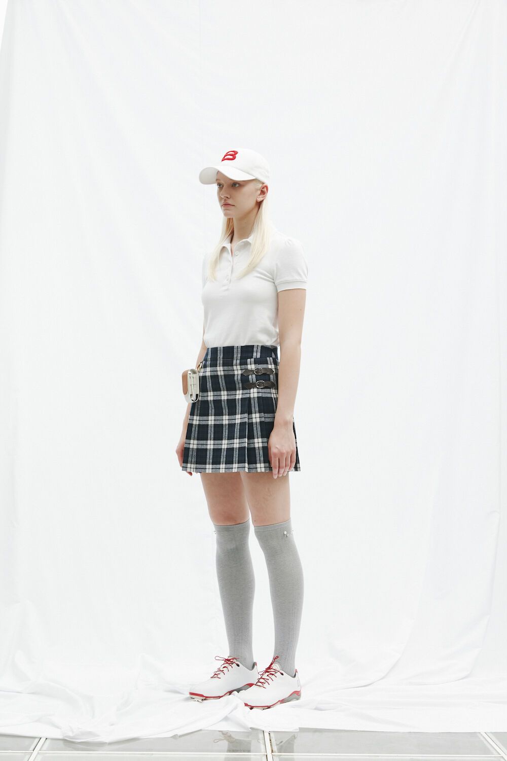 BJC logo jersey polo shirt white - 감도 깊은 취향 셀렉트샵 29CM