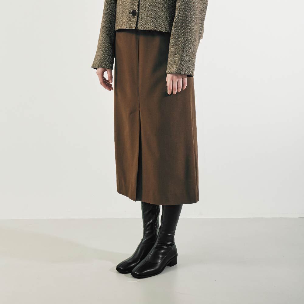 Wool H-line Skirt(Brown) - 감도 깊은 취향 셀렉트샵 29CM