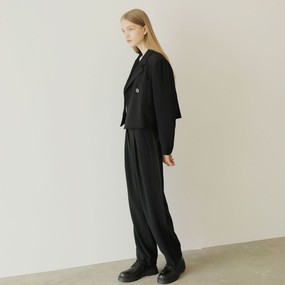 OUT SEAM PANTS/BLACK - 감도 깊은 취향 셀렉트샵 29CM