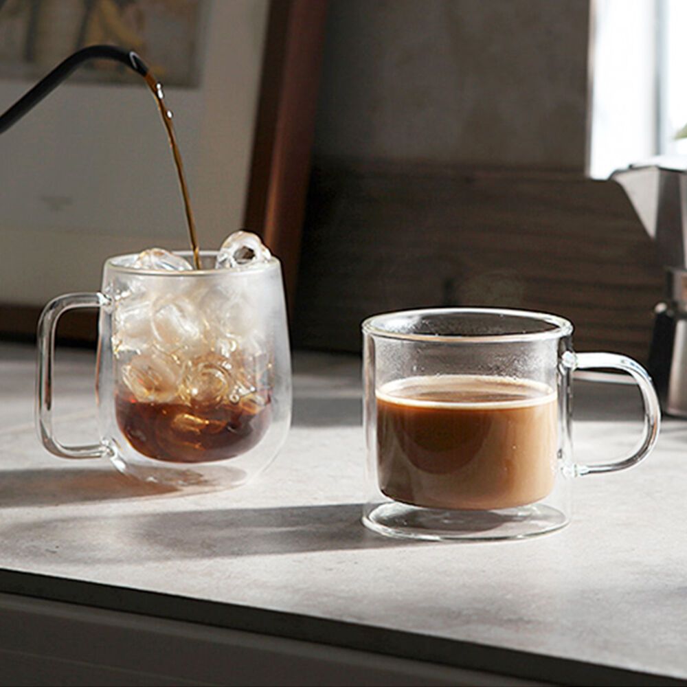 TDY 홈카페 내열 이중유리 머그컵 (2type) - 감도 깊은 취향 셀렉트샵 29CM