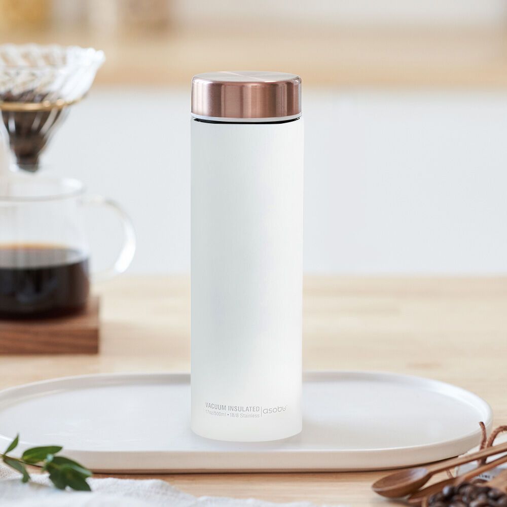 캐나다 아소부 진공스텐 보온보냉 텀블러 500ML 르바통 화이트 - 감도 깊은 취향 셀렉트샵 29CM