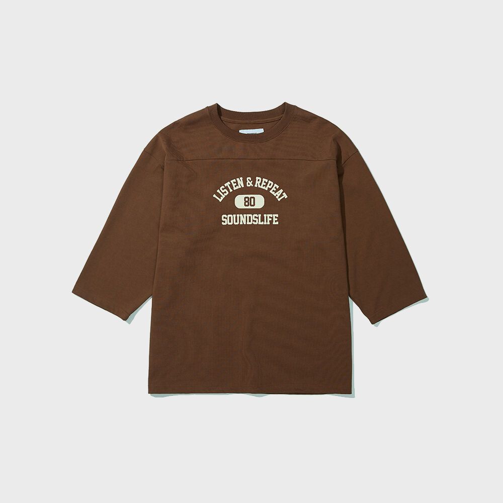 Rugby T-Shirt Brown - 감도 깊은 취향 셀렉트샵 29CM