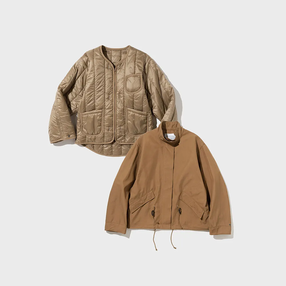 [SET] m65 military short jacket(womens) brown + quilted line - 감도 깊은 취향 ...