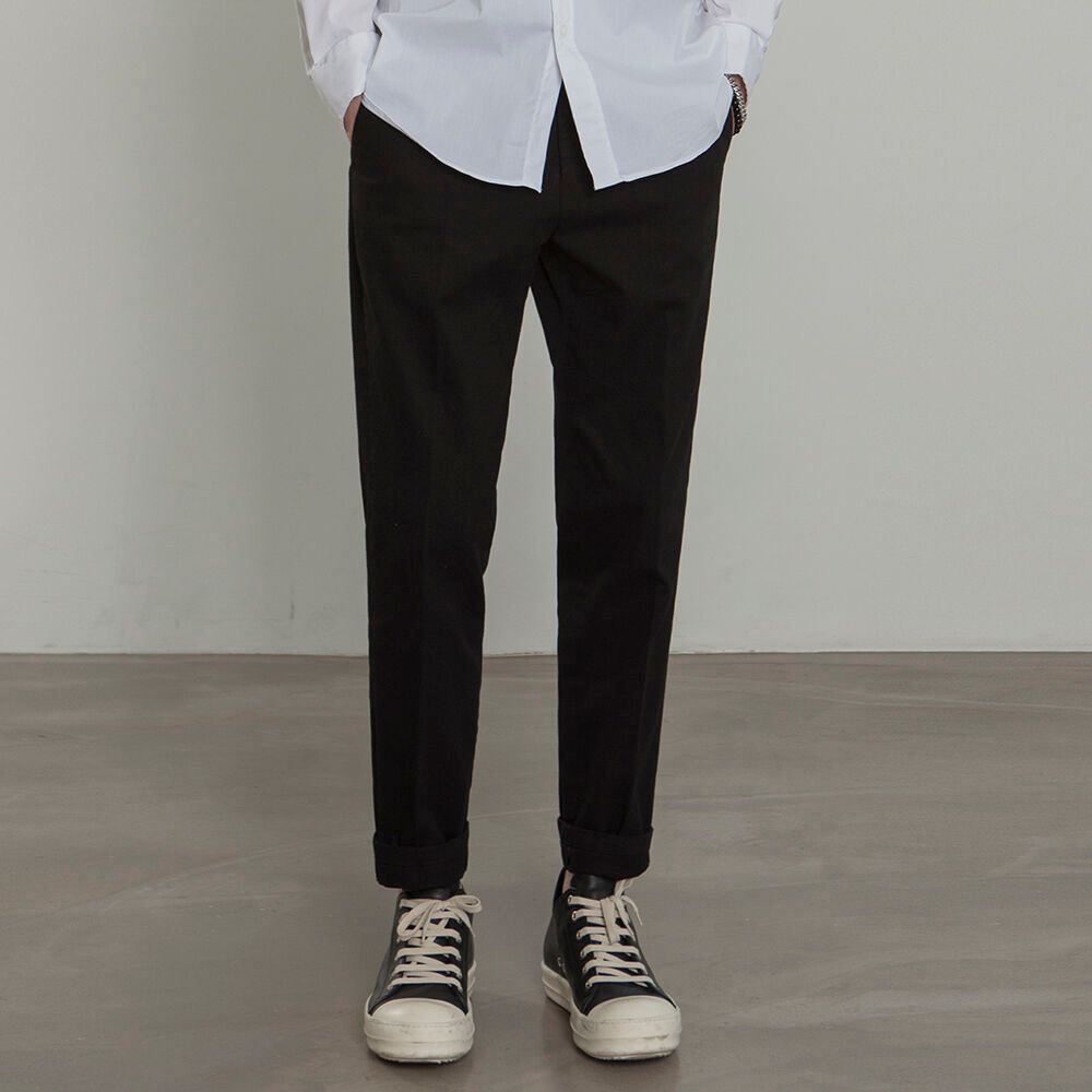 CP-LT777 테이퍼드 유로 팬츠_BK - 감도 깊은 취향 셀렉트샵 29CM