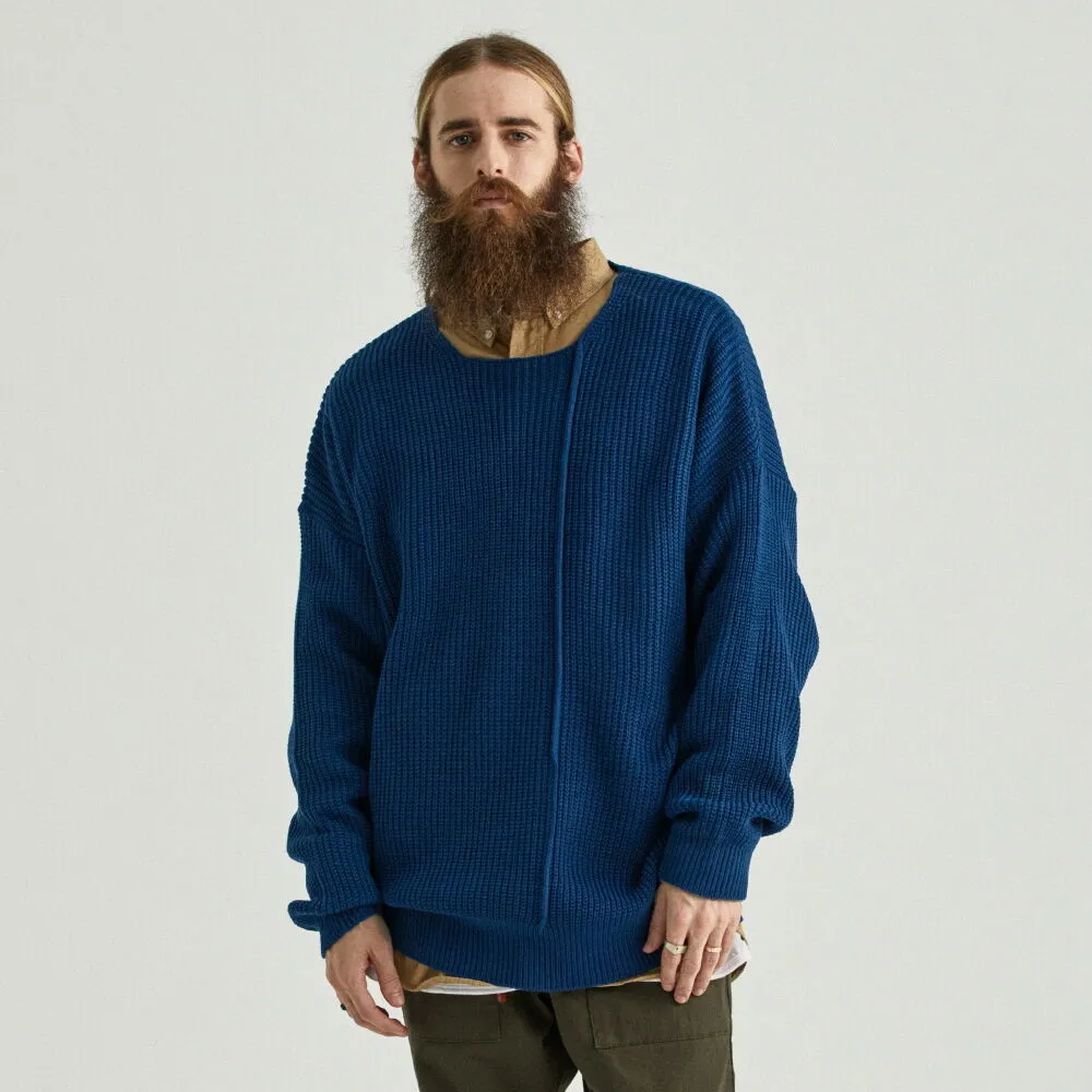 CB SQUARE KNIT (BLUE GREEN) - 감도 깊은 취향 셀렉트샵 29CM