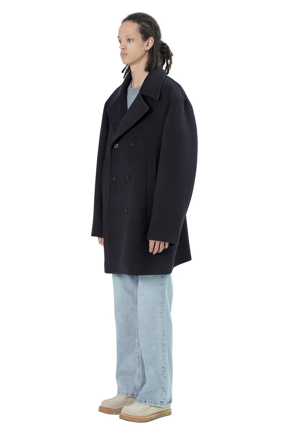 OVERSIZED PEACOAT(DARK NAVY) - 감도 깊은 취향 셀렉트샵 29CM