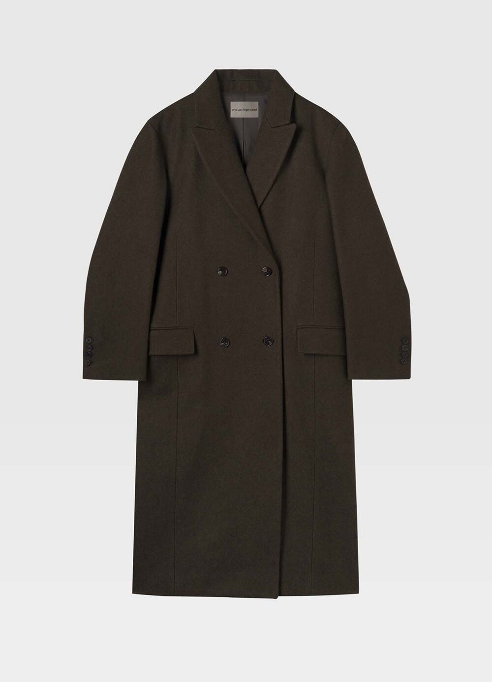 Double Wool Coat / Peat Green - 감도 깊은 취향 셀렉트샵 29CM