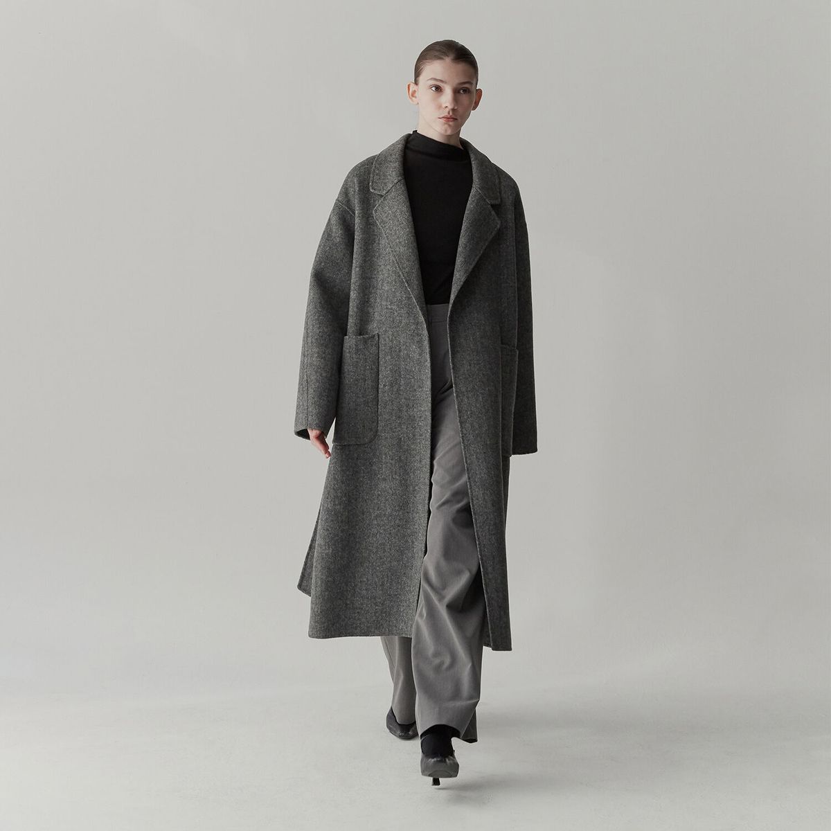 HERRINGBONE HANDMADE WOOL COAT - 감도 깊은 취향 셀렉트샵 29CM