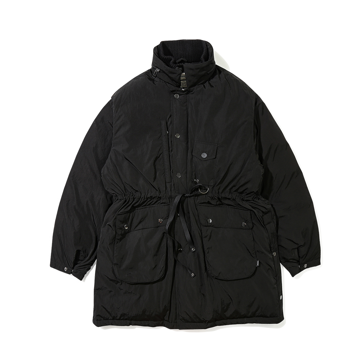 [BEBUMS] Field Down Overcoat (Black) - 감도 깊은 취향 셀렉트샵 29CM
