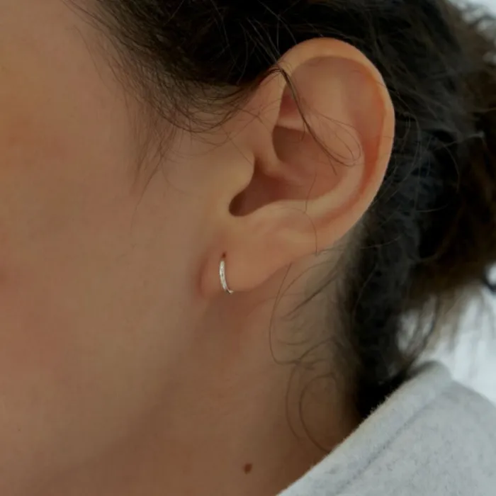 [Silver] Tiny Ring Earrings - 감도 깊은 취향 셀렉트샵 29CM