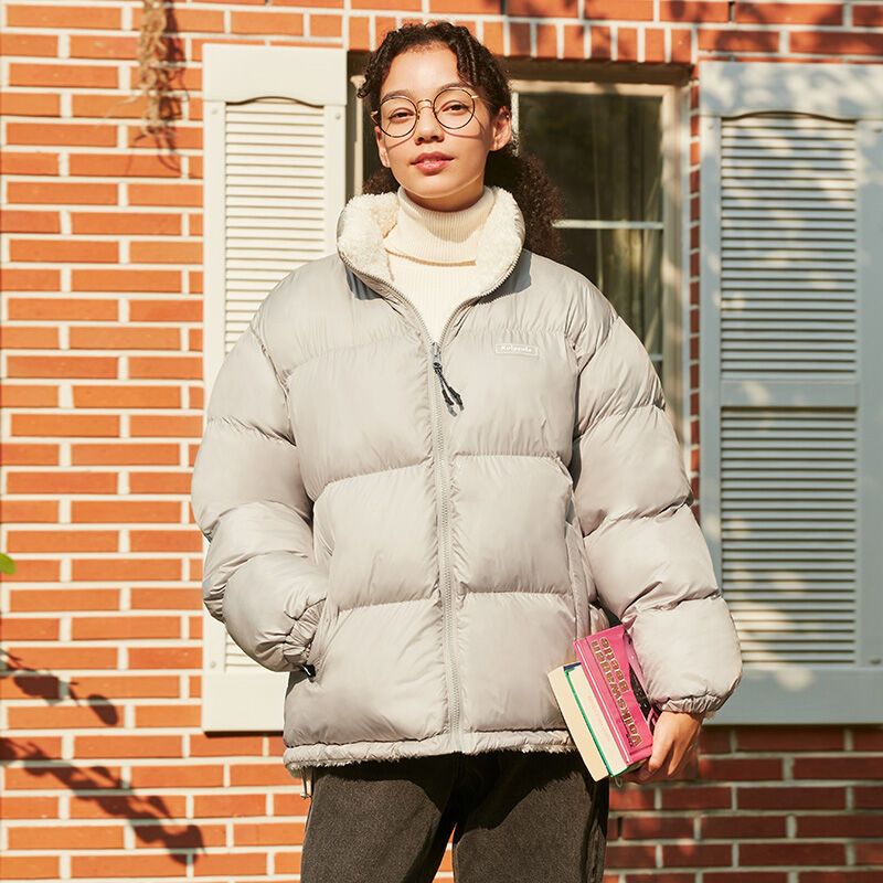 (JP-21702) REVERSIBLE FLEECE PADDING JUMPER GRAY - 감도 깊은 취향 셀렉트샵 29CM