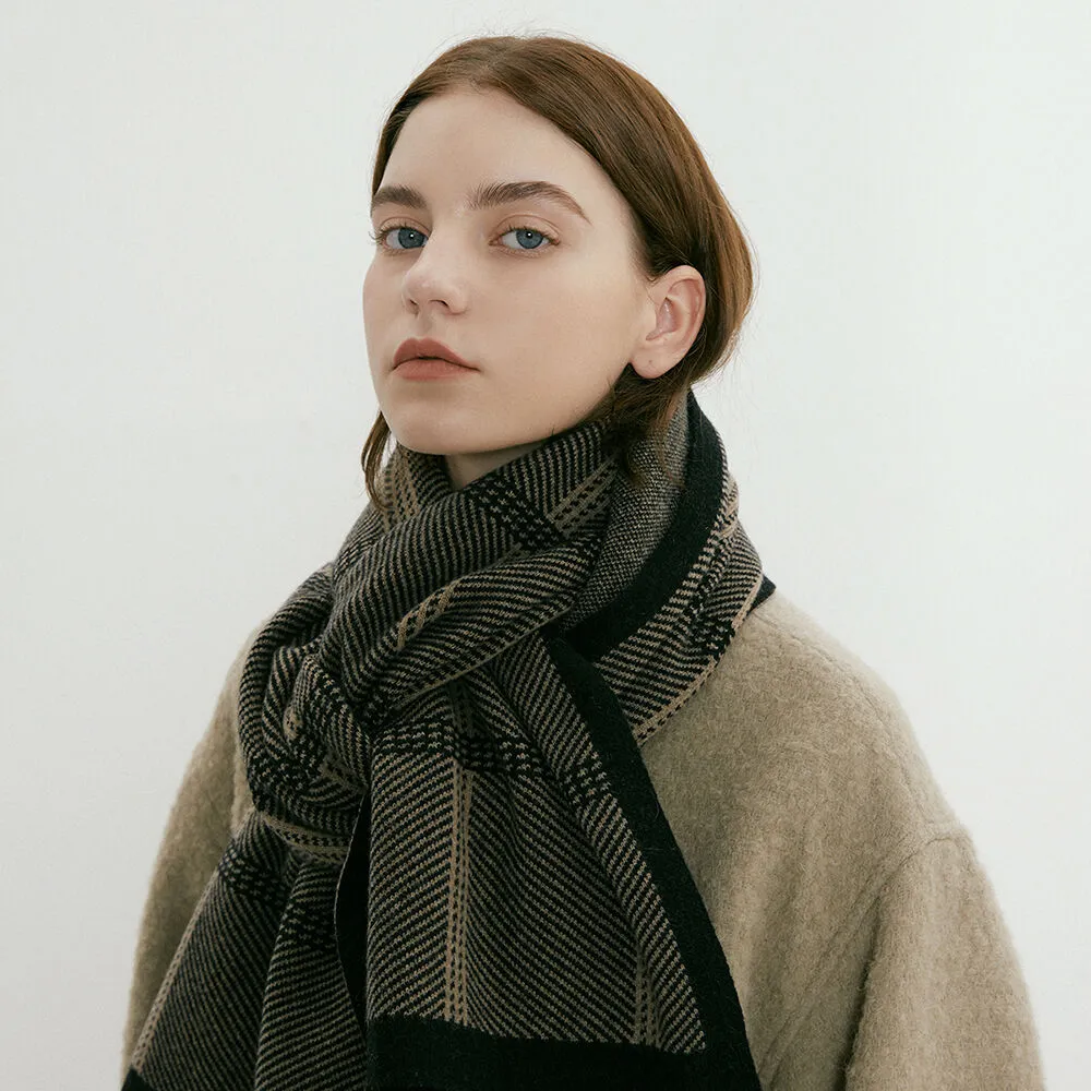 simple check muffler (2color) - 감도 깊은 취향 셀렉트샵 29CM