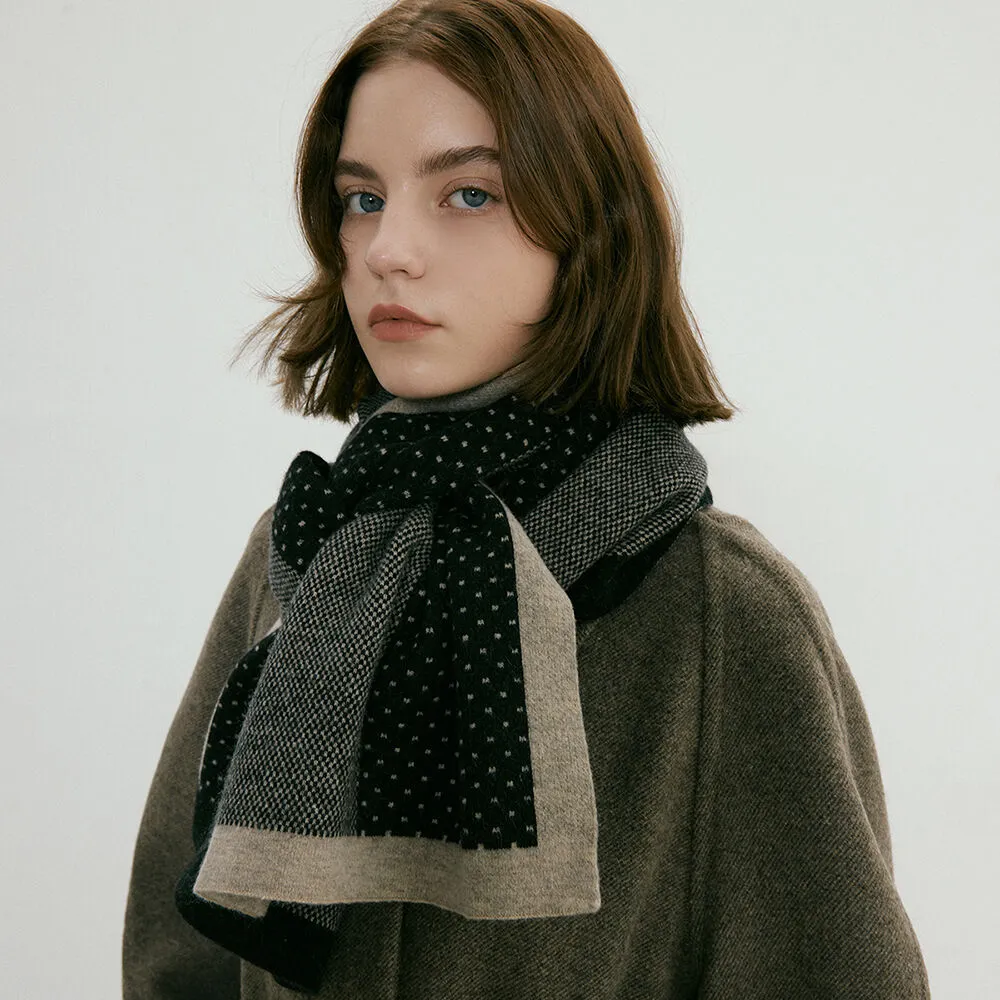 cozy dot muffler (2color) - 감도 깊은 취향 셀렉트샵 29CM